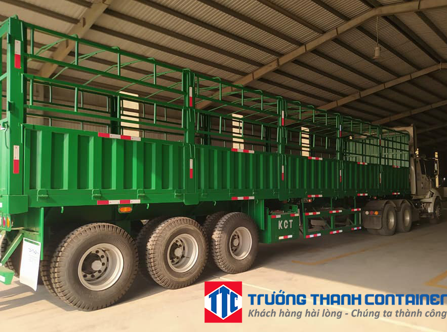 Bán somi romooc CIMC sàn bửng giá rẻ tại Bình Dương