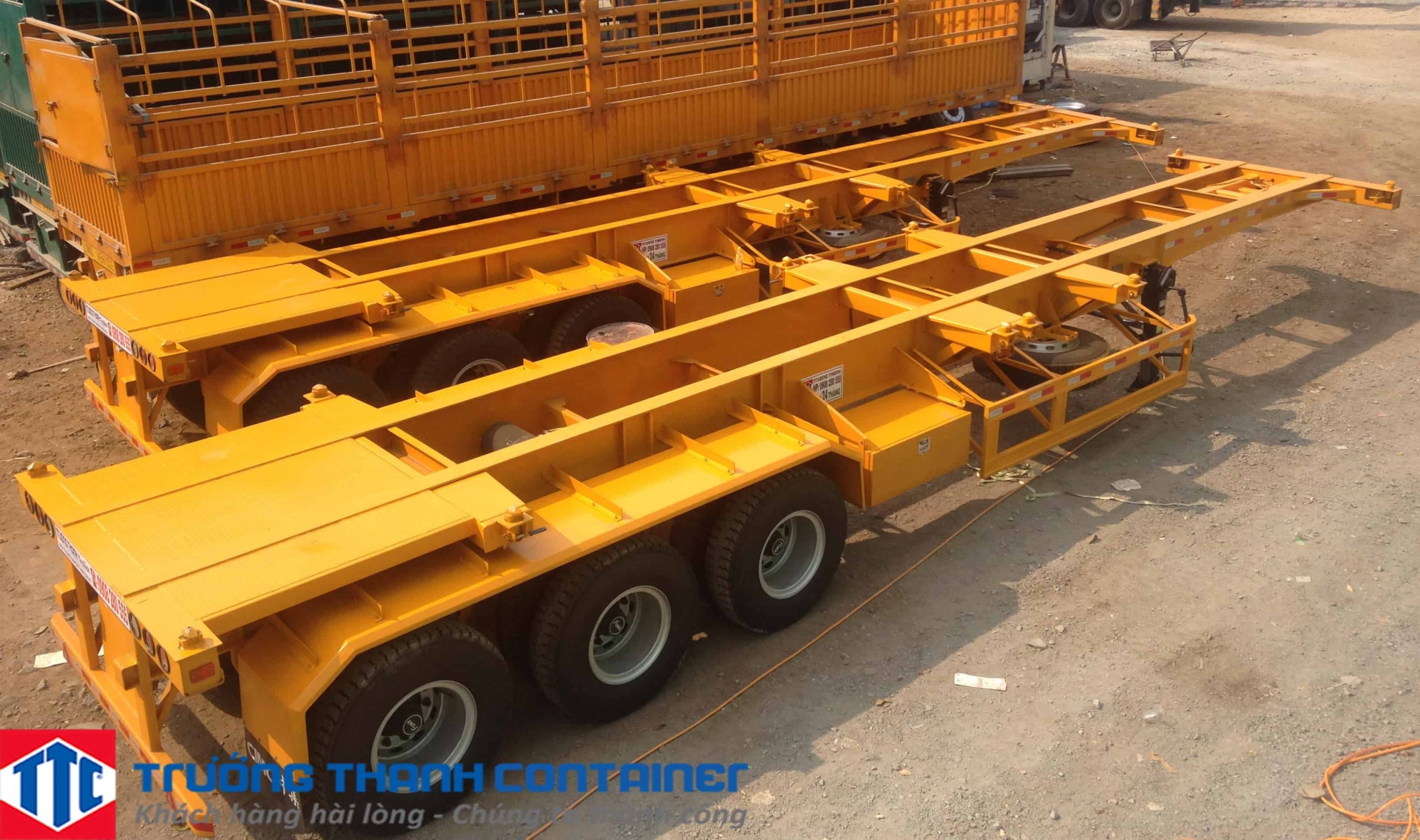 Các loại somi romooc chuyên dụng - Trưởng Thanh